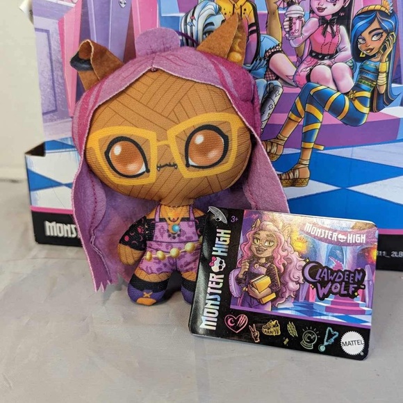 monster high | Toys | Monster High Clawdeen Wolf 4 Plush Doll Toy Gen 3 ...